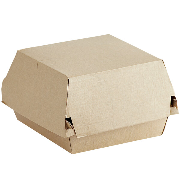 Buy Now - Sabert 4x4" Kraft Clamshell, 1-Compartment (400 clamshells ...